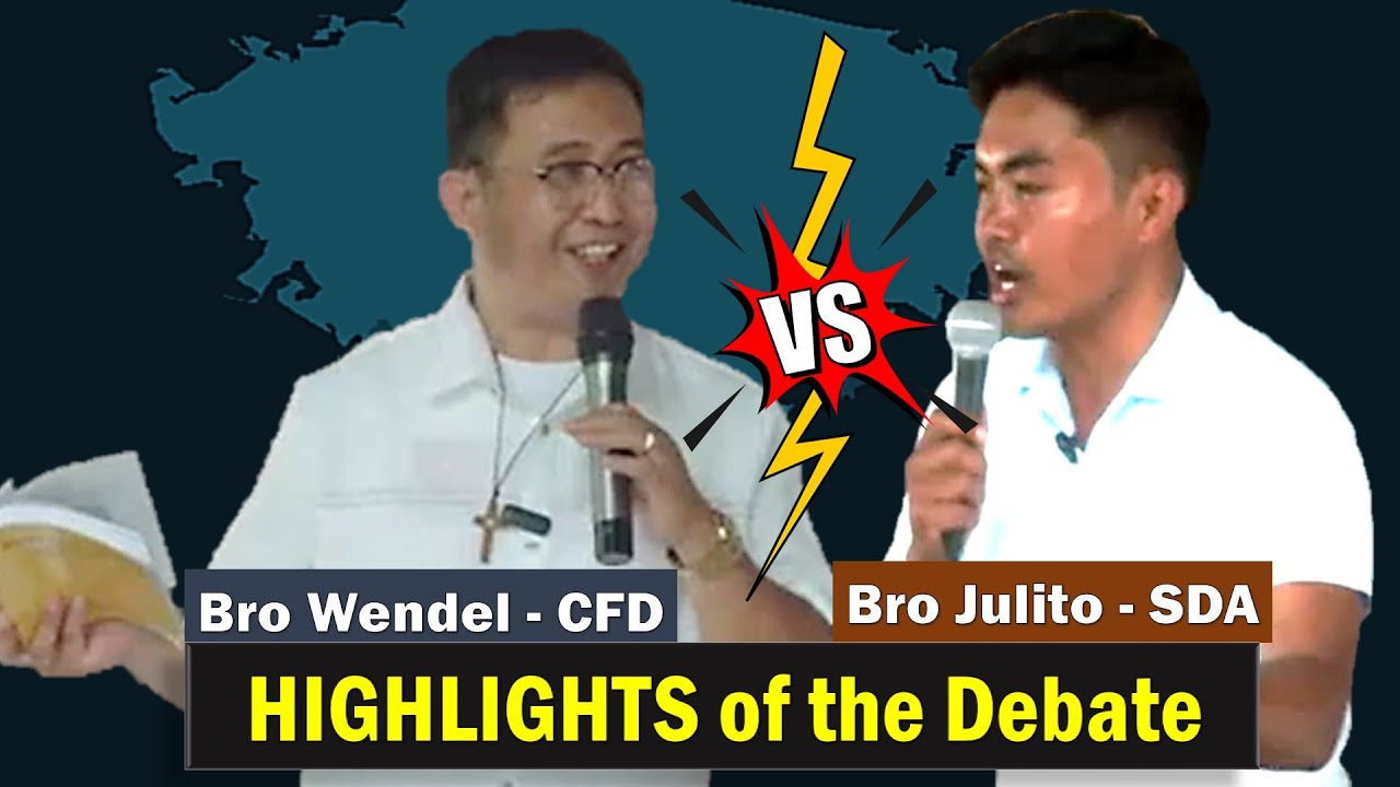 Highlights ng Debate: Bro Wendel (CFD) vs. Bro Julito (SDA) - Haligi at ...
