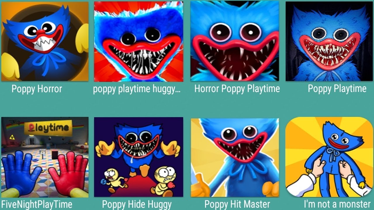 Poppy Horror,Poppy Playtime Huggy,Horror Poppy Playtime,Poppy Playtime ...
