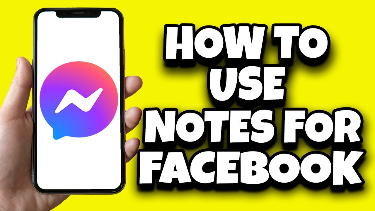 How To Use Notes On Messenger (Quick Tutorial) - YouTube