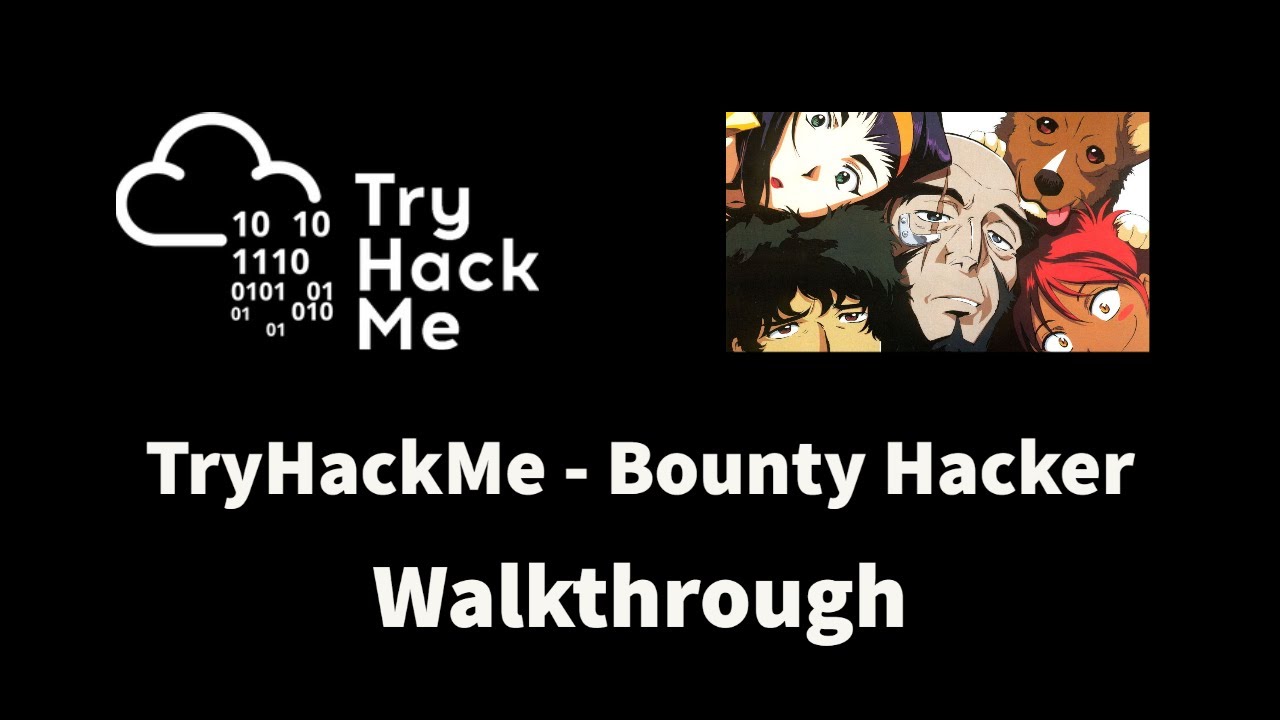 Tryhackme Writeup Bounty Hacker Bounty Hacker Ctf — Tryhackme Walkthrough