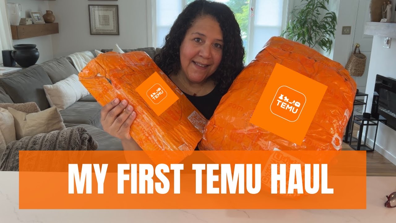 MY FIRST TEMU HAUL/UNBOX WITH ME! /SEE WHAT I GOT AND HOW I USE IT ...