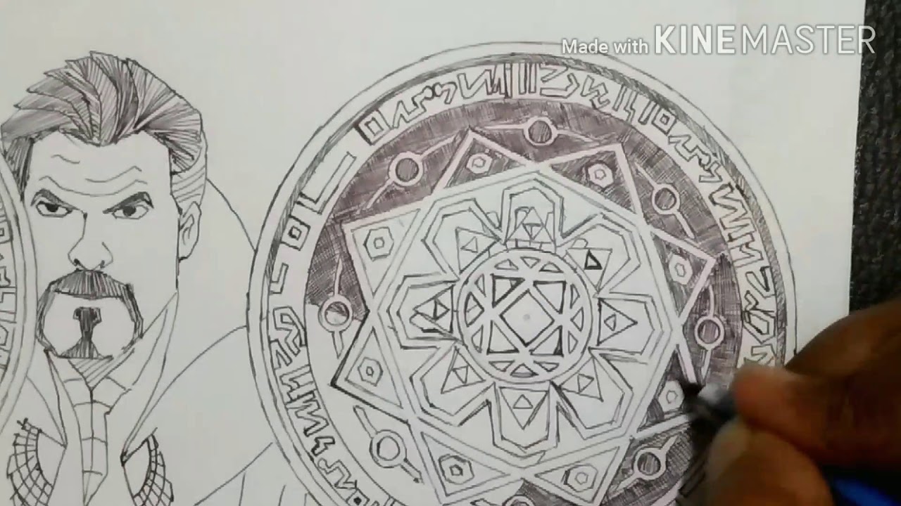 Drawing of: Doctor Strange's Tao Mandala - YouTube