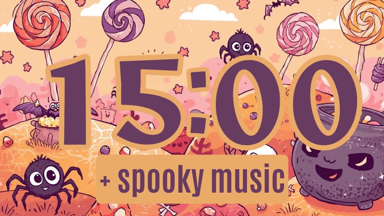 Spooky-Cute 15 Minute Halloween Timer 👻 | Fun Countdown for Classrooms ...