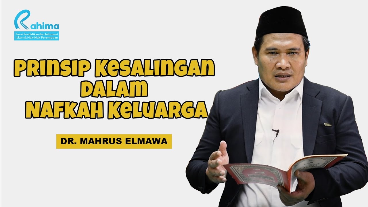 Prinsip Kesalingan dalam Nafkah Keluarga | Dr. Mahrus El mawa - YouTube