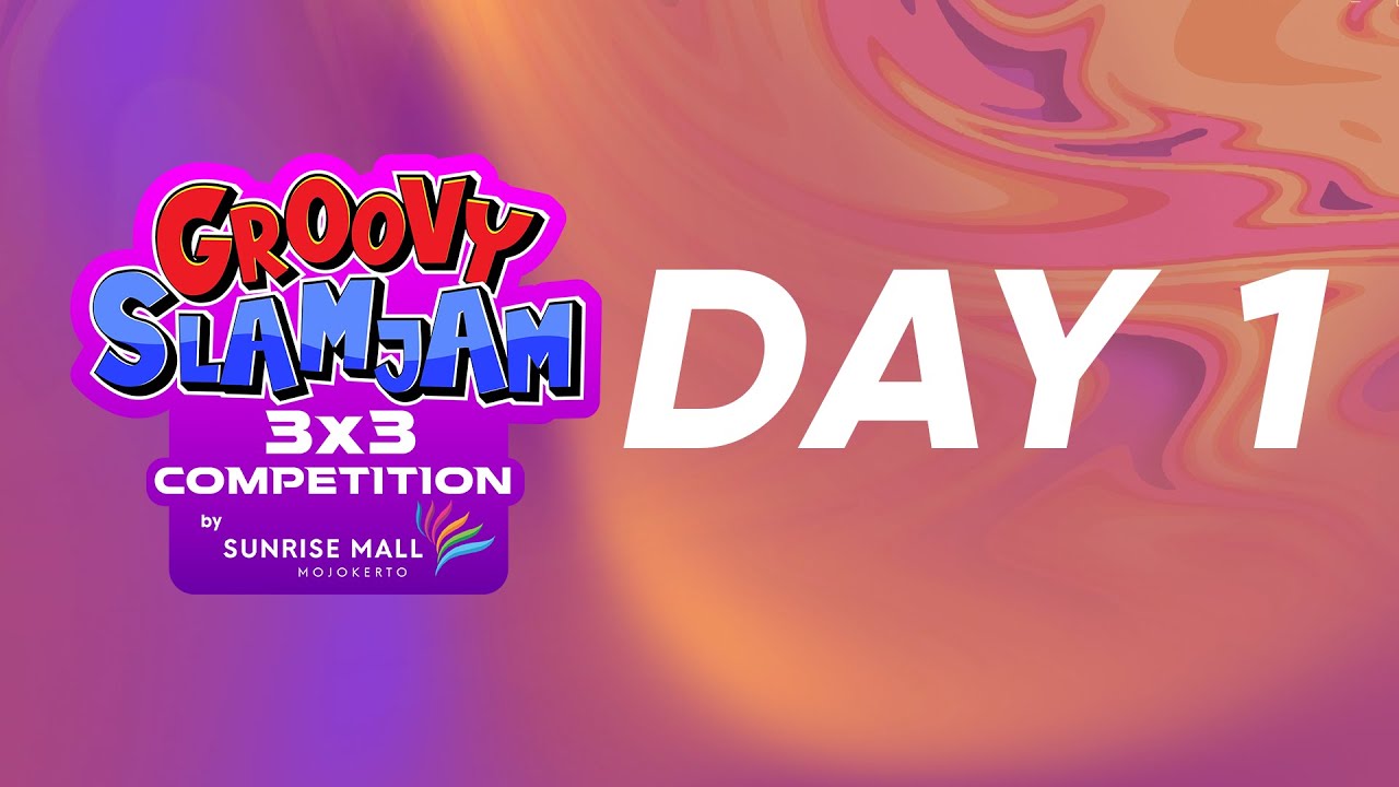 GROOVY SLAMJAM 3X3 COMPETITION BY SUNRISE MALL MOJOKERTO 2024 - YouTube