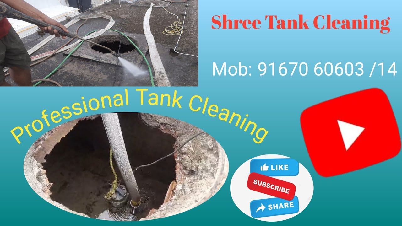 Professional Water Tank Cleaning | Ring Well Cleaning | Shree Tank ...