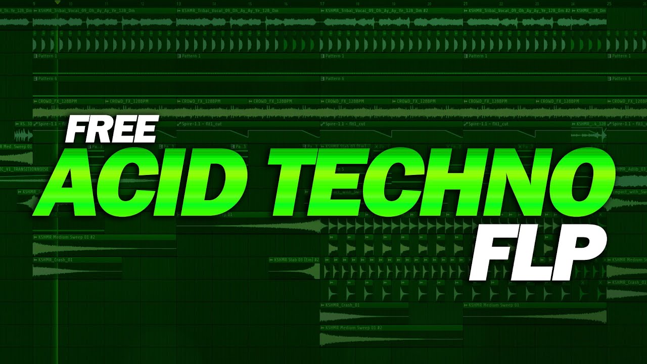 Free Acid Techno FLP: by kareem & Teller - YouTube
