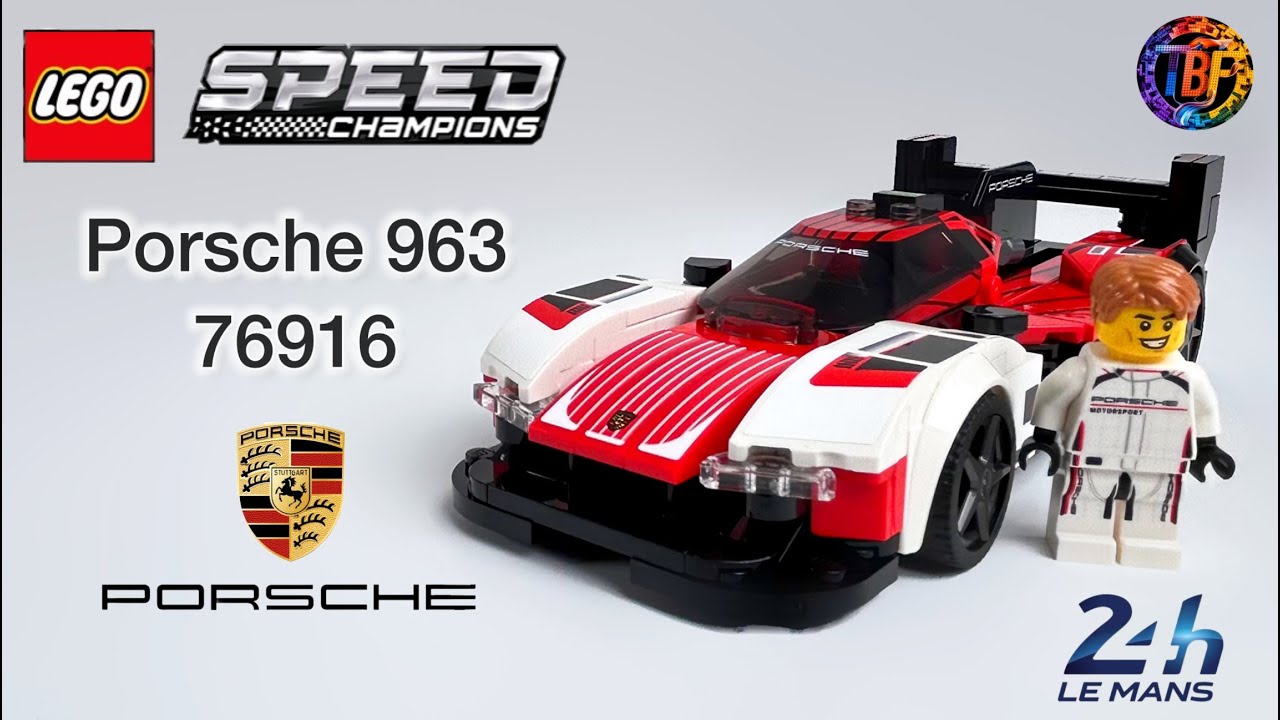 Lego Speed Champions 76916 Porsche 963 Speed Build & Review: Experience ...