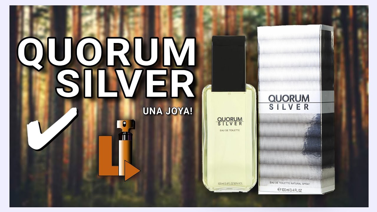 📍QUORUM SILVER 🐺 | Perfume 🌲AMADERADO, MUY MASCULINO 🪵 - YouTube