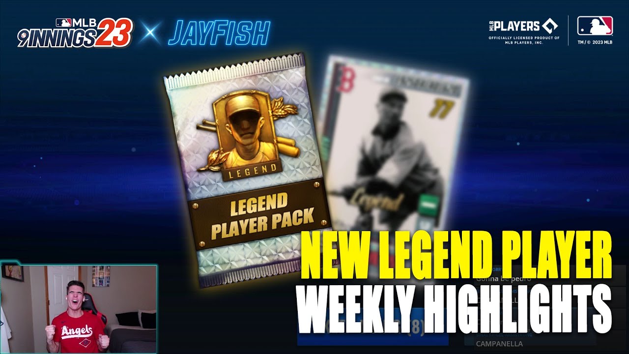 MLB 9 Innings 23 | New Legend Player | Weekly Highlights #9innings # ...