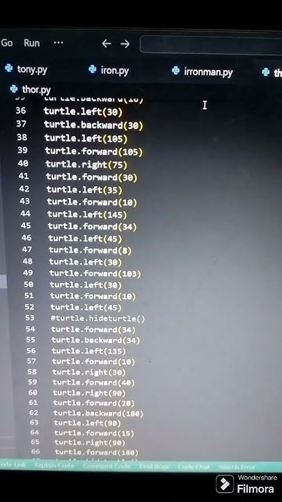 Create Thor Hammer using python...#coding #python #avengers #ironman #thor - YouTube