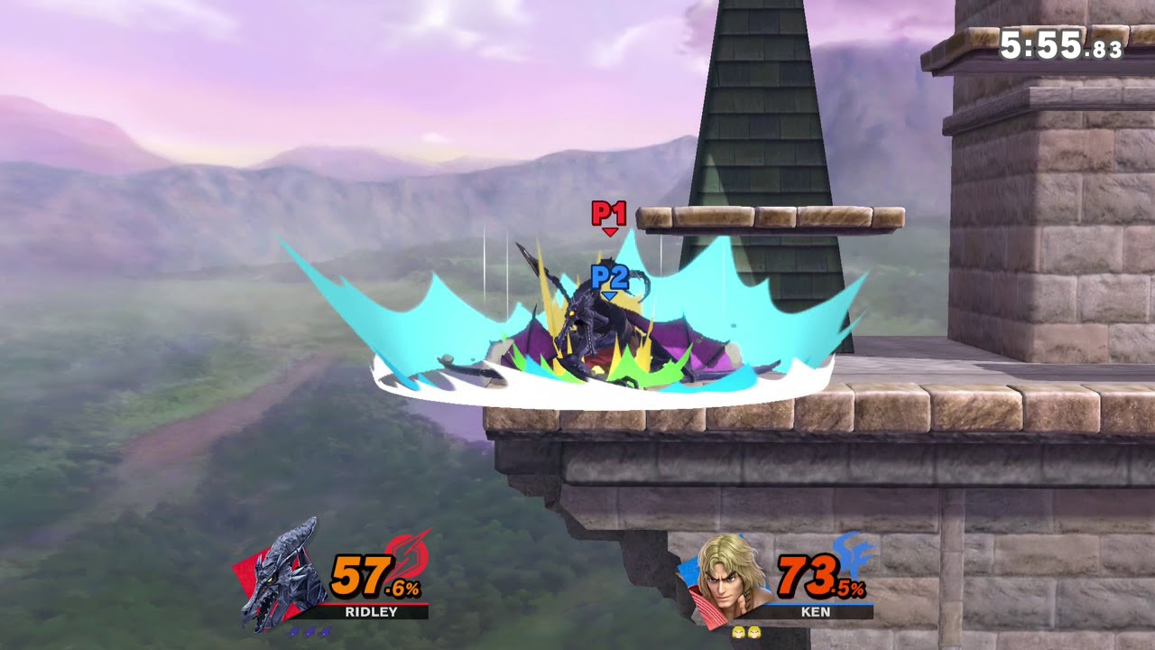 Super Smash Bros. Ultimate Elite! J-AERIAL (Ridley) VS Ken #1 - YouTube