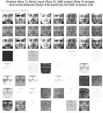 Denoising AutoEncoder to clean noisy faces with python - YouTube