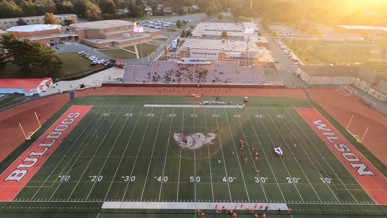 Wilson’s 75 Season Alumni Flag Football Game - YouTube