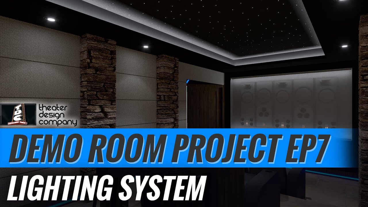 Home Theater Lighting Control + Star Ceiling - Demo Room Project - EP ...