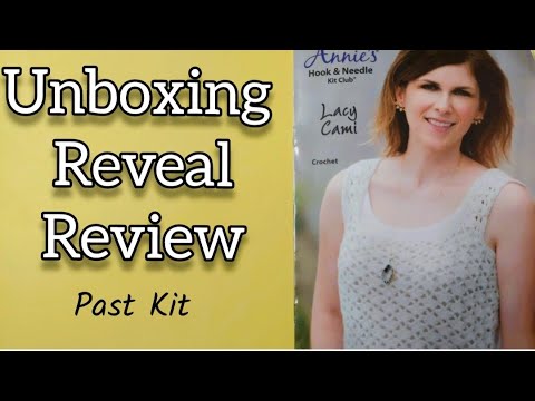 Annie's Hook & Needle Crochet Subscription Unboxing Reveal Review - YouTube
