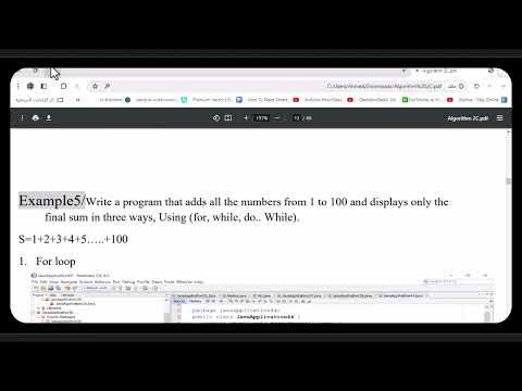 EX4 | / Write a program in Java that prints “Java is fun” using( For,while, do while) loops ...