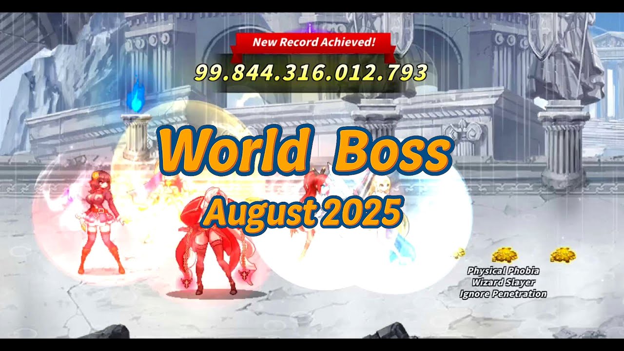 World Boss - 11th to 17th Aug 2025 - YouTube