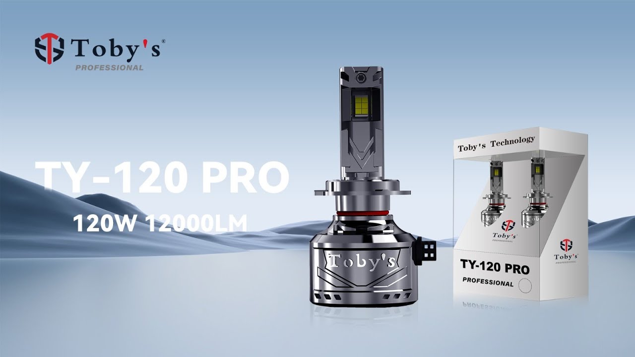 TY120 PRO LED Headlight Original 240W Car LED Light | Tobysouq - YouTube