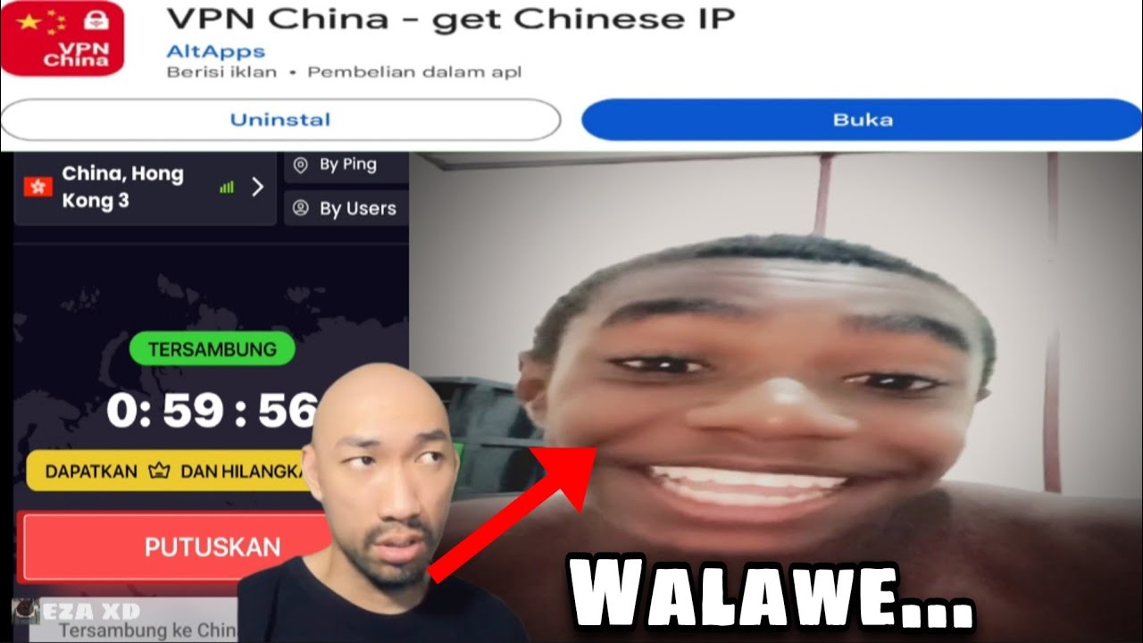 Pace Lupa Lagi Pake VPN, Langsung jadi Hansen... - YouTube