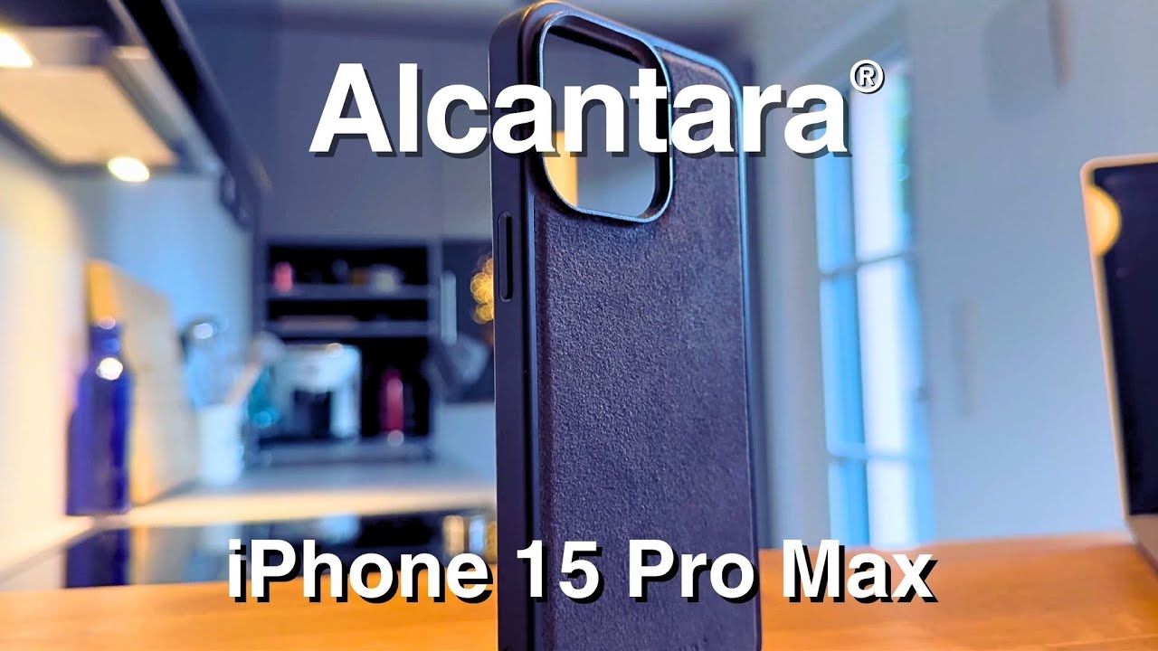 Alcanside iPhone 15 Pro Max Case Review (Alcantara) - YouTube
