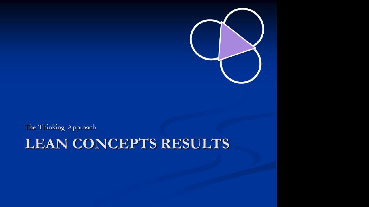 Results of the Lean Concepts Program - YouTube