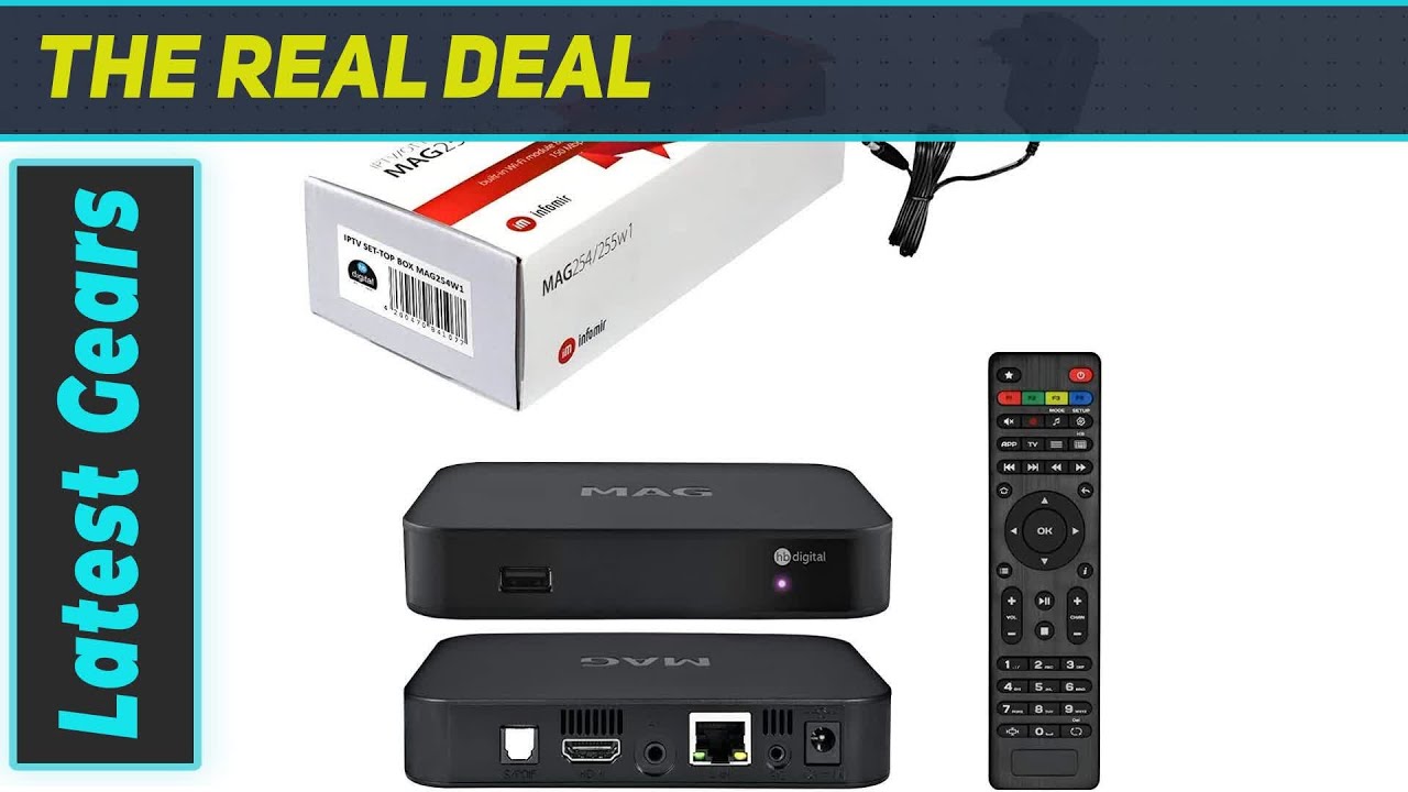 MAG 254 IPTV Full HD 3D Media Streamer STB Review | Infomir 2016 v2.7 ...