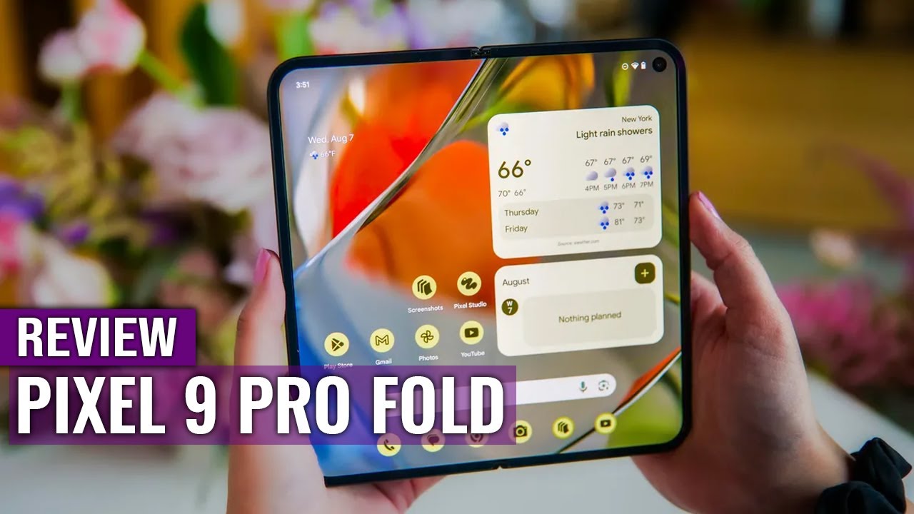 Pixel 9 Pro Fold Review: The Ultimate Multitasking Device - YouTube