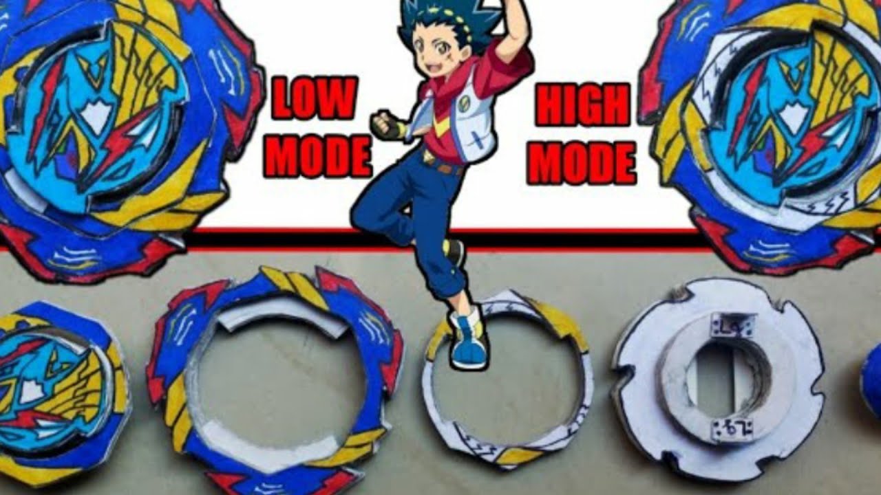 how to make ultimate valkery beyblade at home with paper beyblade burst ...