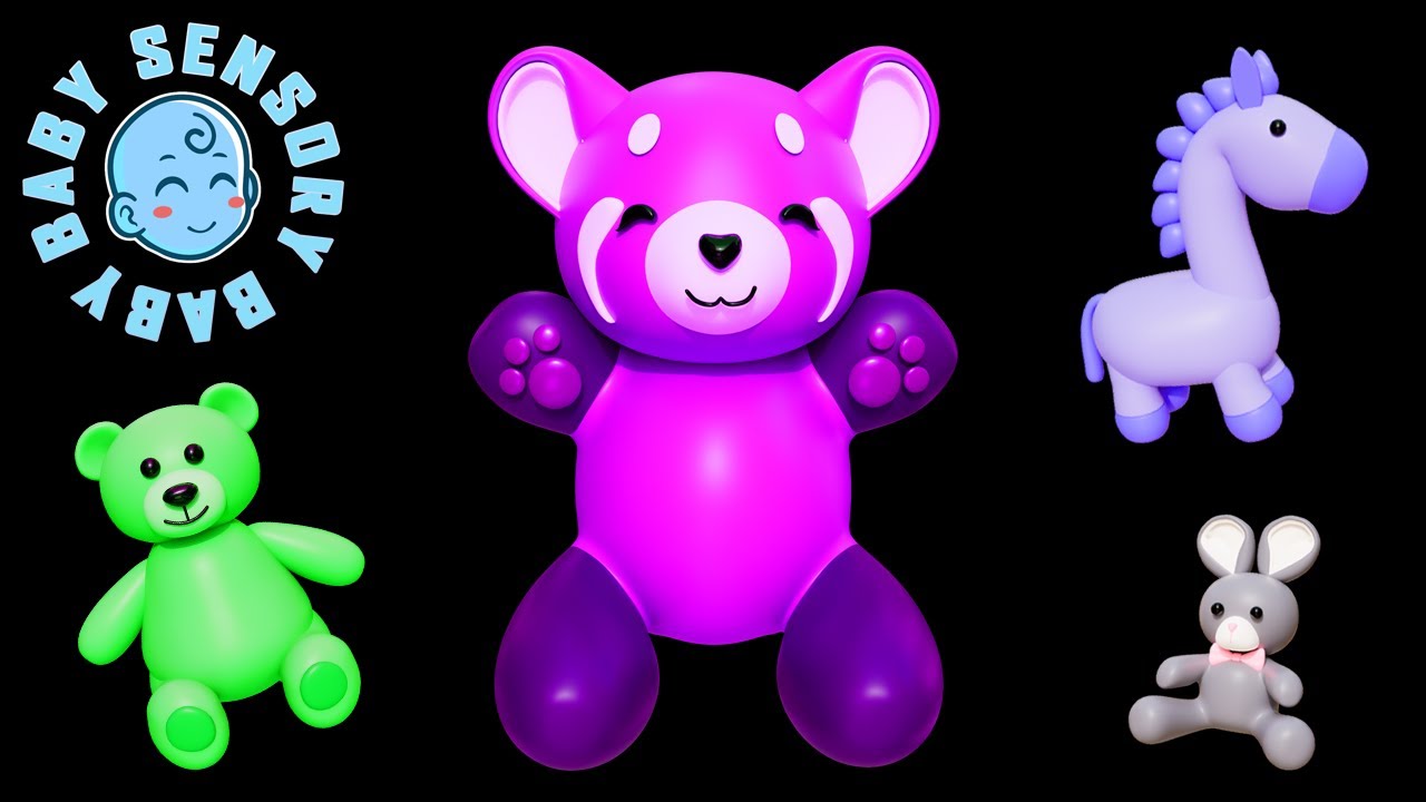 Baby Sensory | Adorable Lovable Stuffies | Fun Chill Music - YouTube