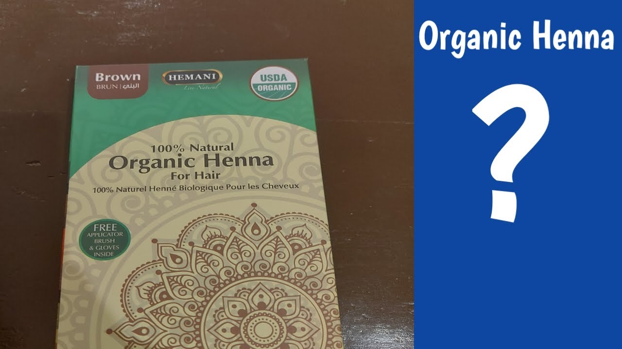 HEMANI Brown Organic Henna For Hair Review - YouTube