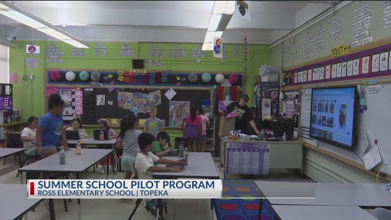 Summer School pilot program underway in Topeka - YouTube