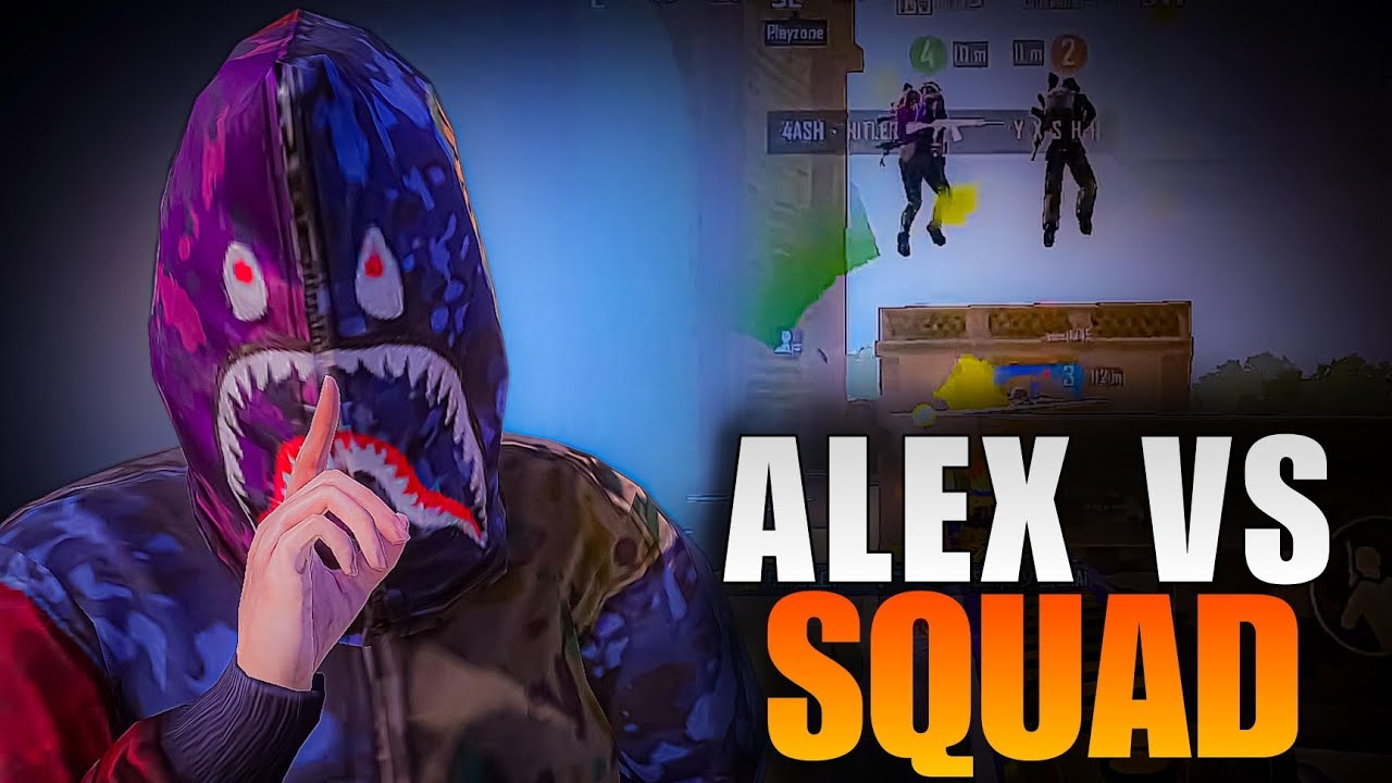 ALEX VS SQUAD I BGMI GAMEPLAY I #BGMI #ALEX #solovssquad - YouTube