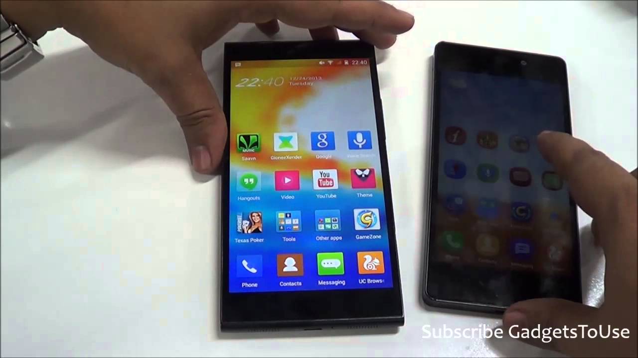 Gionee Elife E7 VS E6 Comparison Review Camera, Benchmarks, Build ...