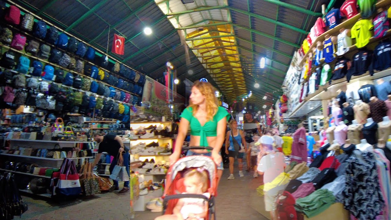 Manavgat Side Bazaar (incl. current prices), Antalya/Türkiye, October ...