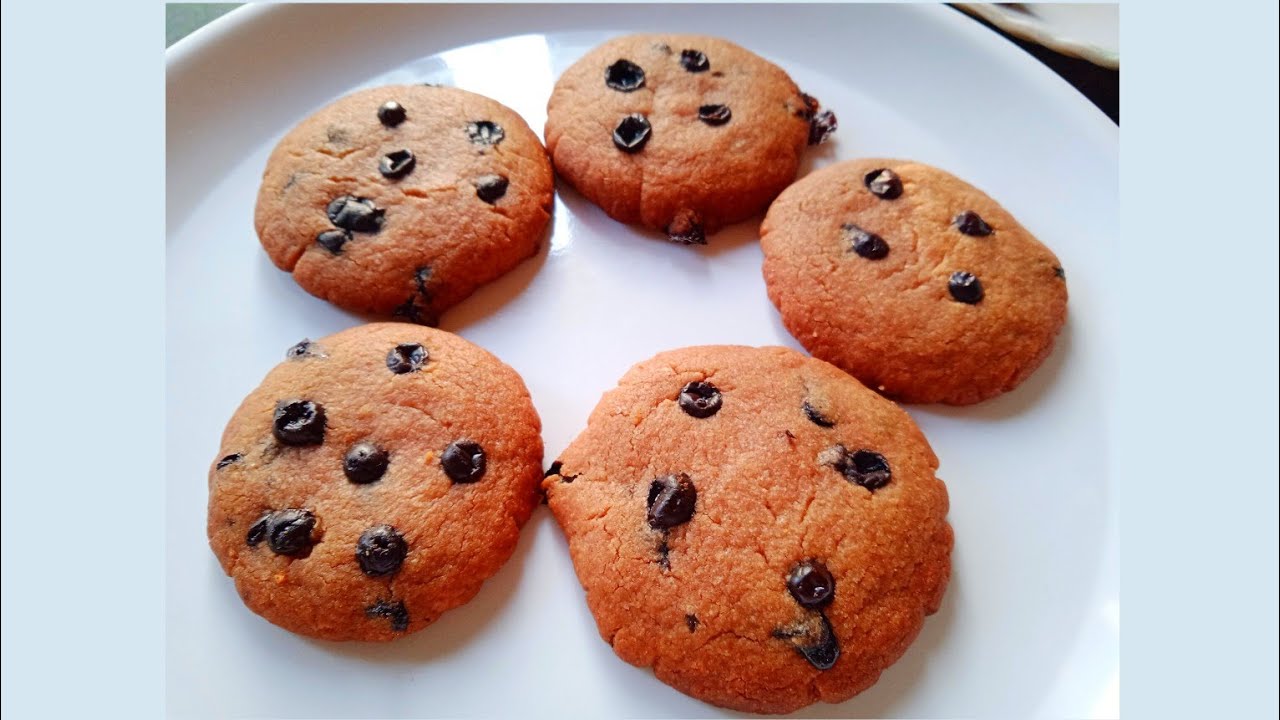 Choco Chip Cookies | No Maida Cookies Recipe | Food Dukaan - YouTube