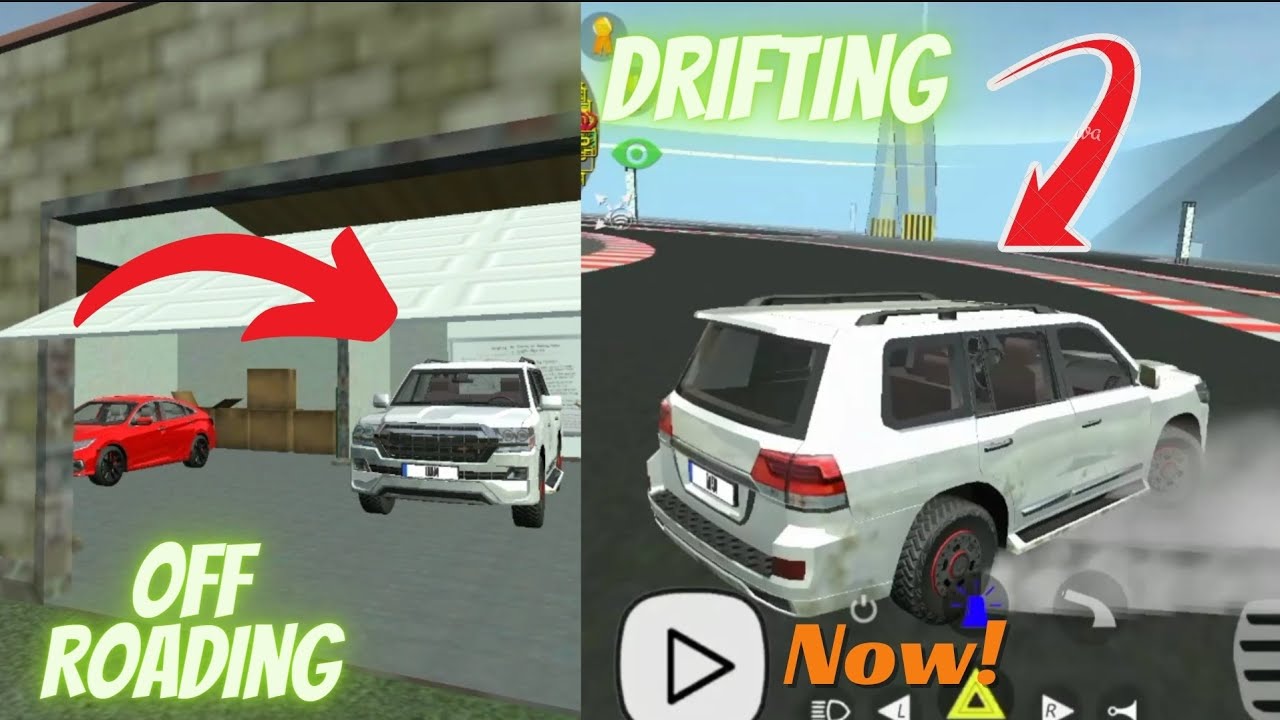 off roding with land cruisar//car simulator2 - YouTube