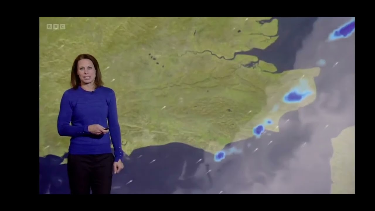 Once Nightly Nina ! evening weather for south UK - YouTube