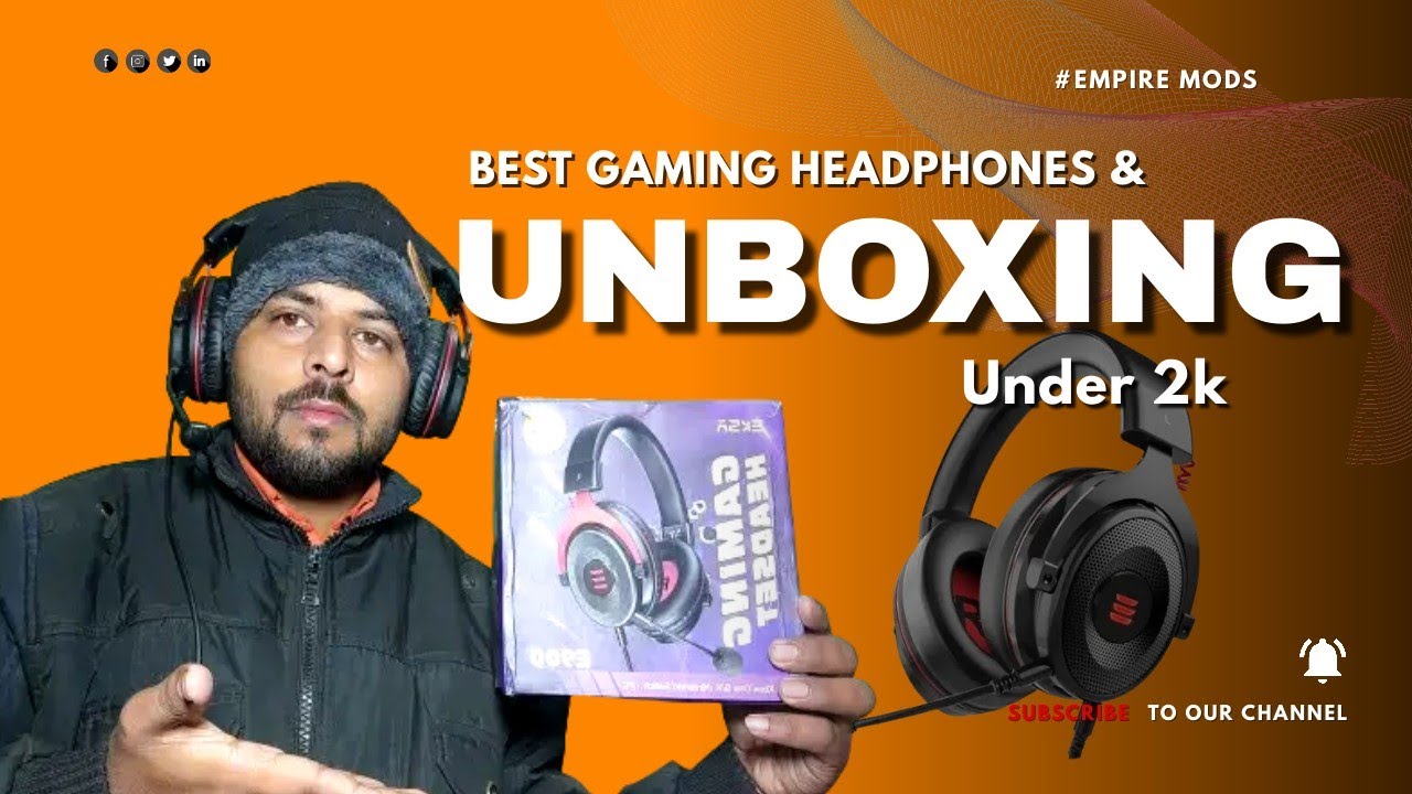 Best Gaming Headset under 2000 rs 🔥 EKSA E900 | EMPIRE MODS - YouTube