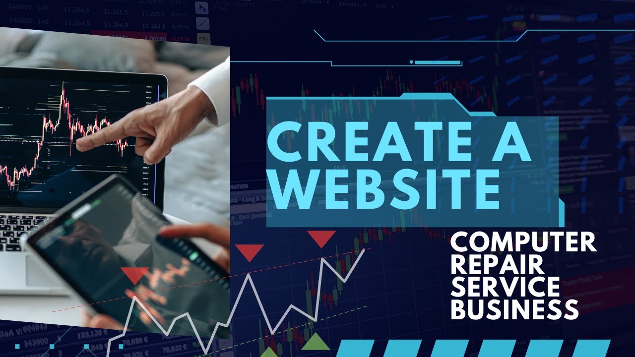 How To Create A Computer Repair Service Website Quick and Easy - YouTube