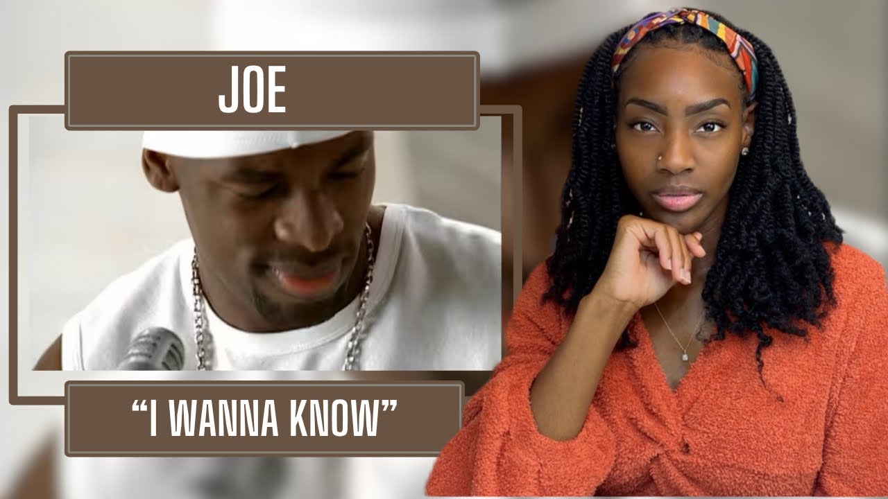 Joe - I Wanna Know | REACTION 🔥🔥🔥 - YouTube