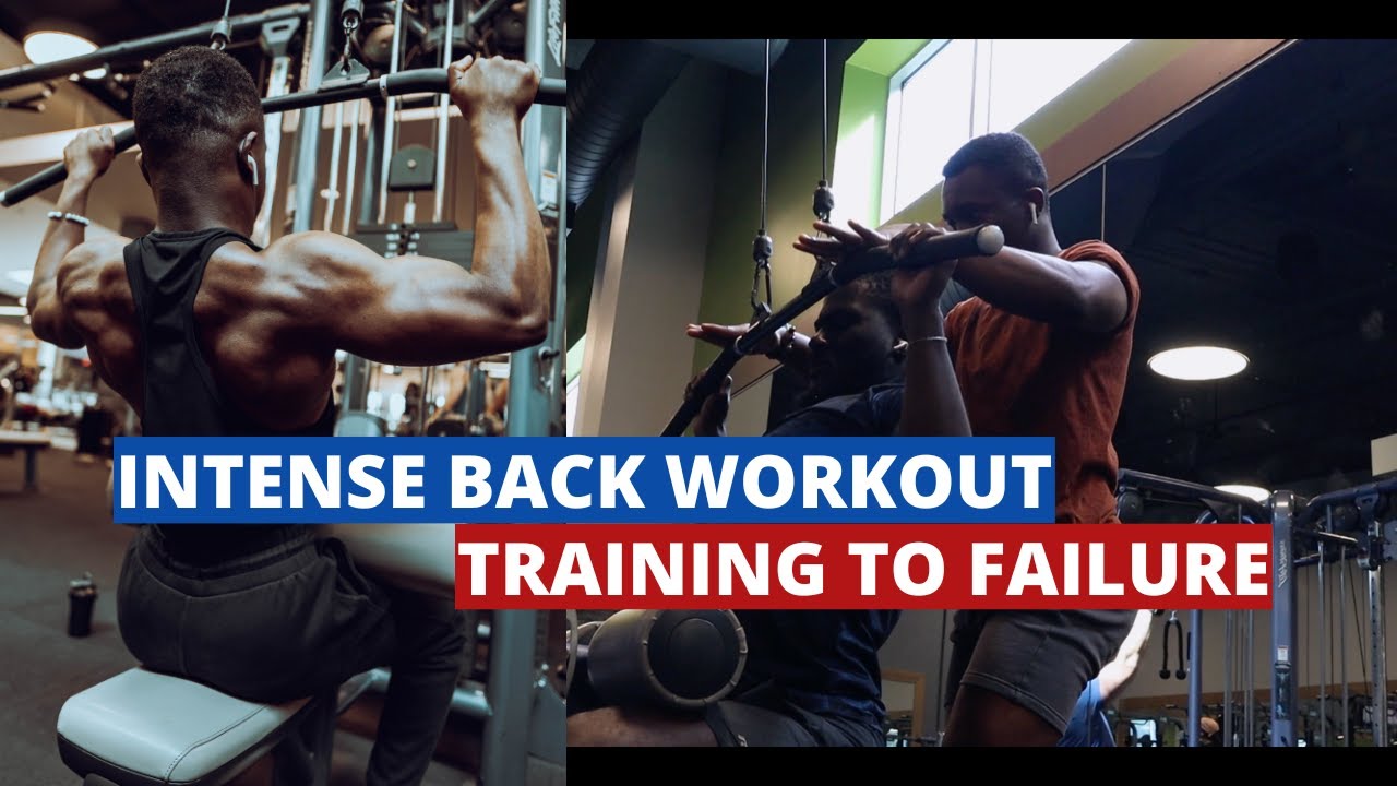 INTENSE BACK WORKOUT WITH A FRIEND | TRAINING TO FAILURE - YouTube