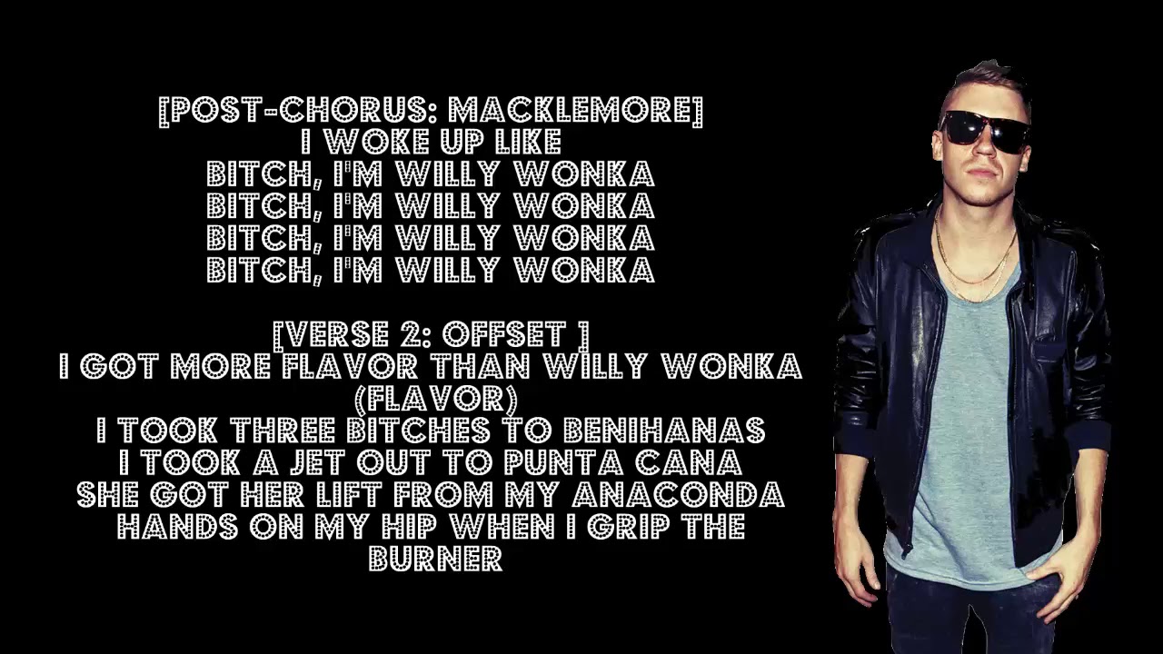 Macklemore Willy Wonka Lyrics YouTube macklemore-willy-wonka-lyrics-youtube
