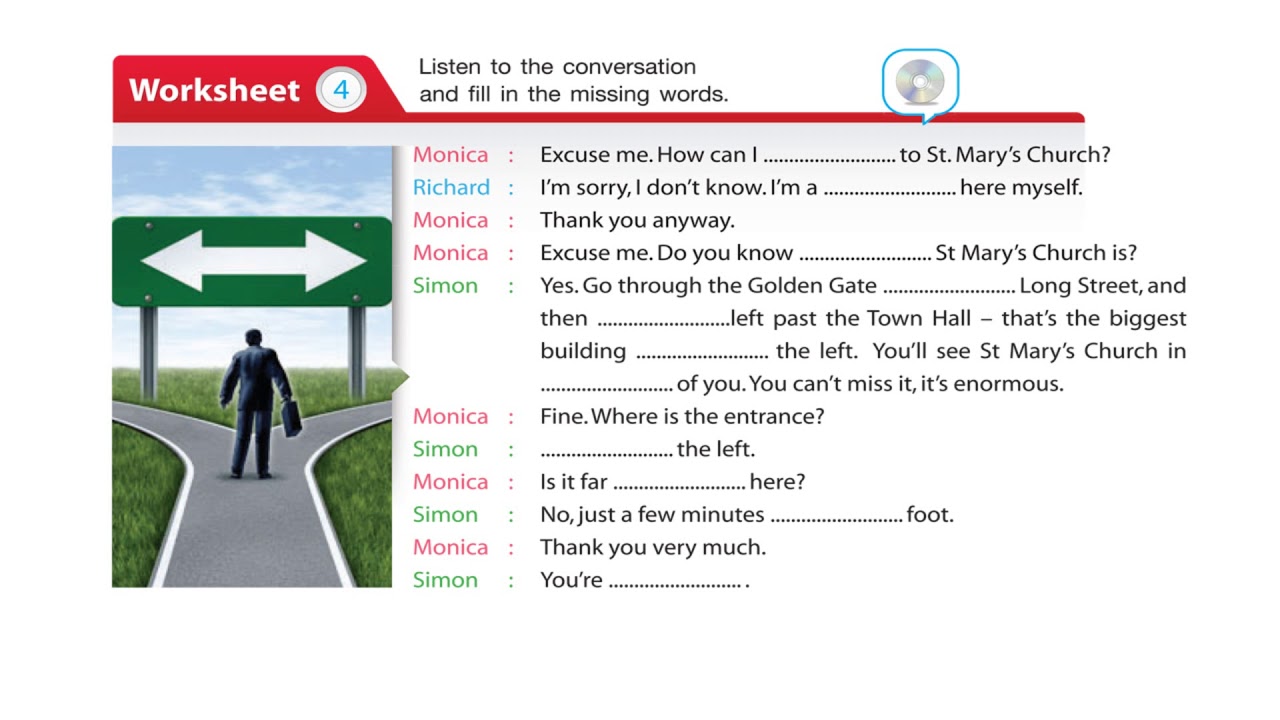 English Listening and Speaking-1.U4.Worksheet 4 - YouTube