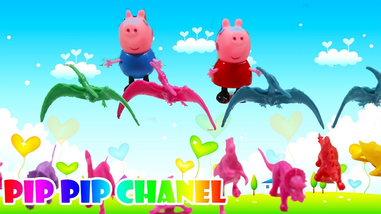 ☀️Peppa Pig Full Episodes #1🐷Peppa Pig Kick Surprise Eggs🐷Learn Color ...