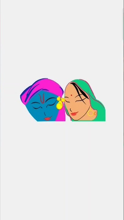Draw Radhakrishna Using Python Python Radhakrishna Shorts Ytshort Viralshorts Viralvideo