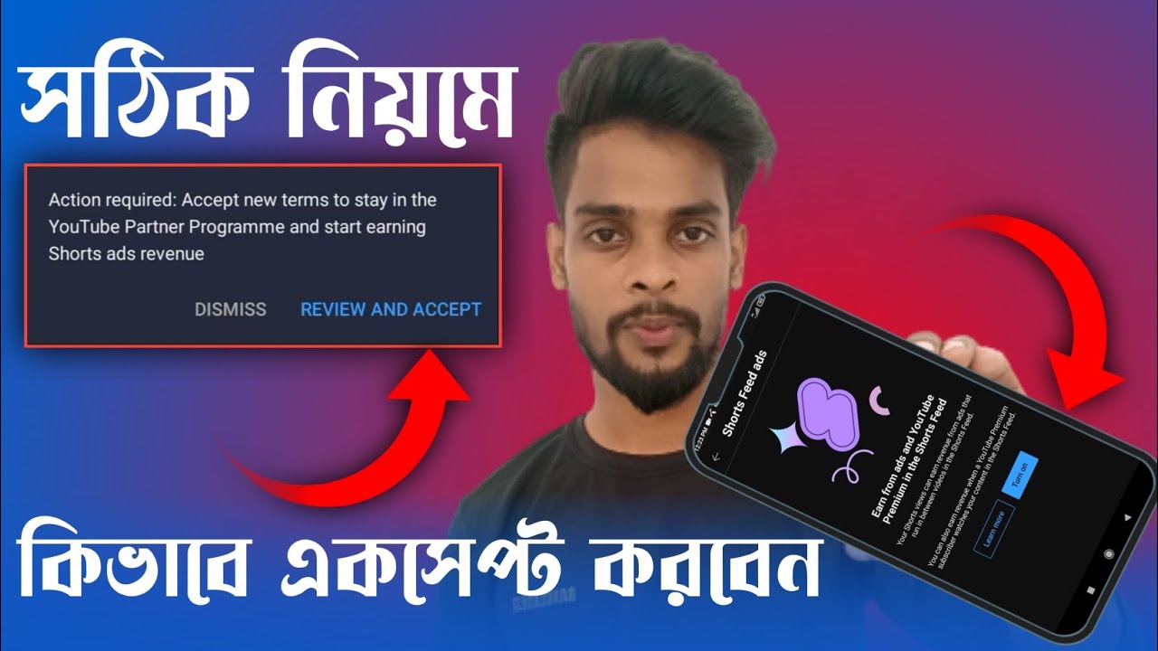how to accept youtube new Contract Terms by mobile app|Youtube new ...