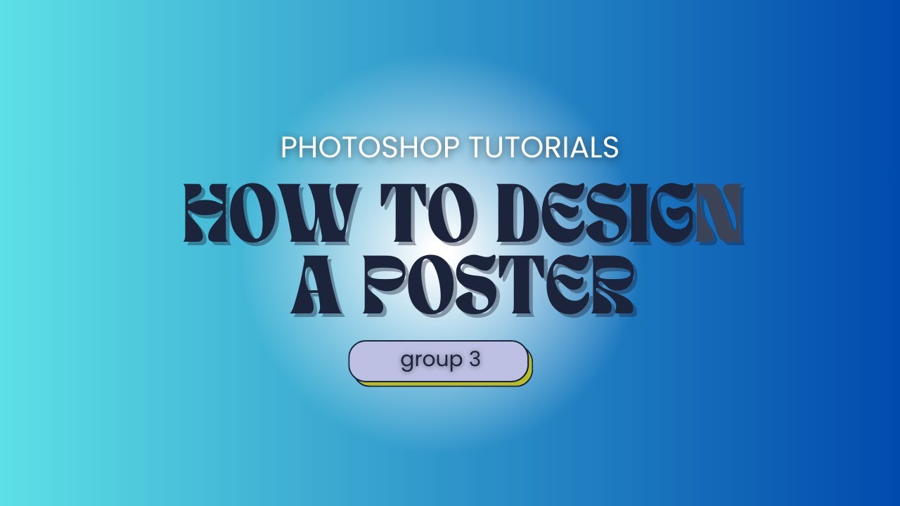 Tutorial Photoshop by group 3 - YouTube