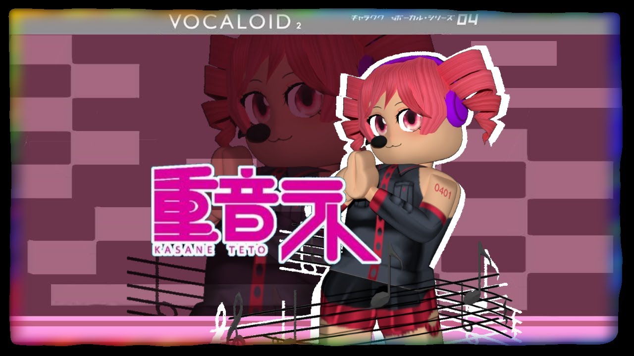 How to make Kasane Teto in Roblox - YouTube