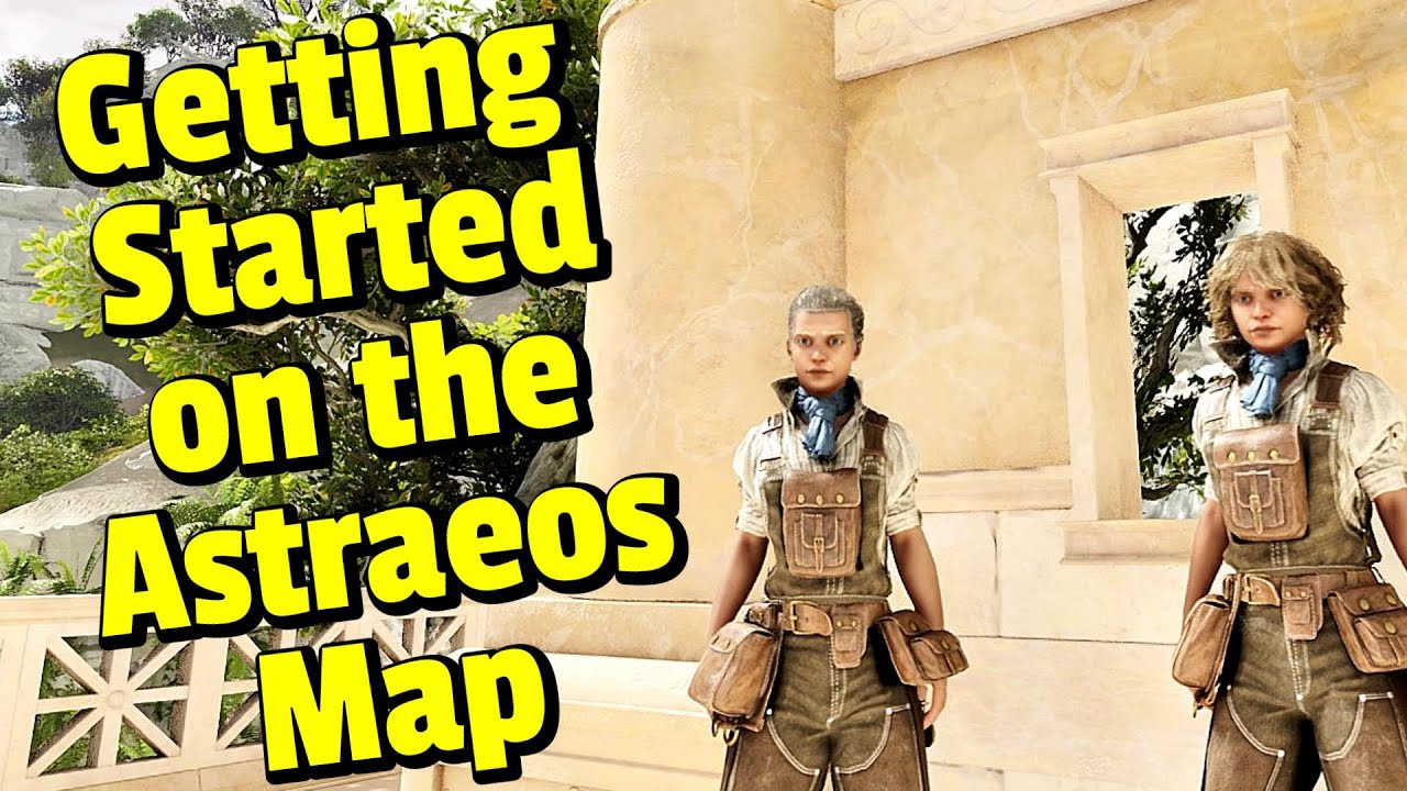 The Astraeos Map Is Gorgeous Lets Go Ark Survival Ascended Youtube